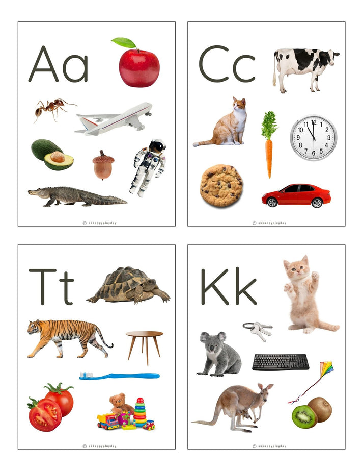 Alphabet Posters – Ohhappyplayday